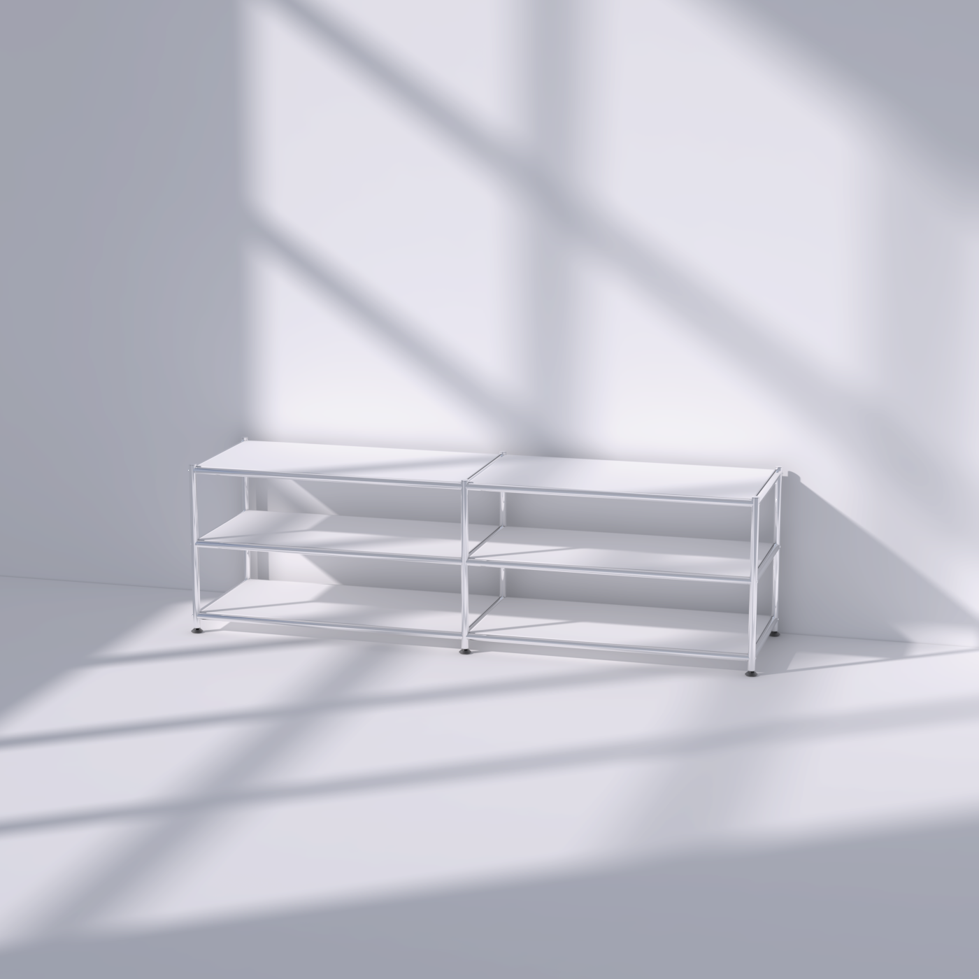 Metal Low Rack White – Simplink